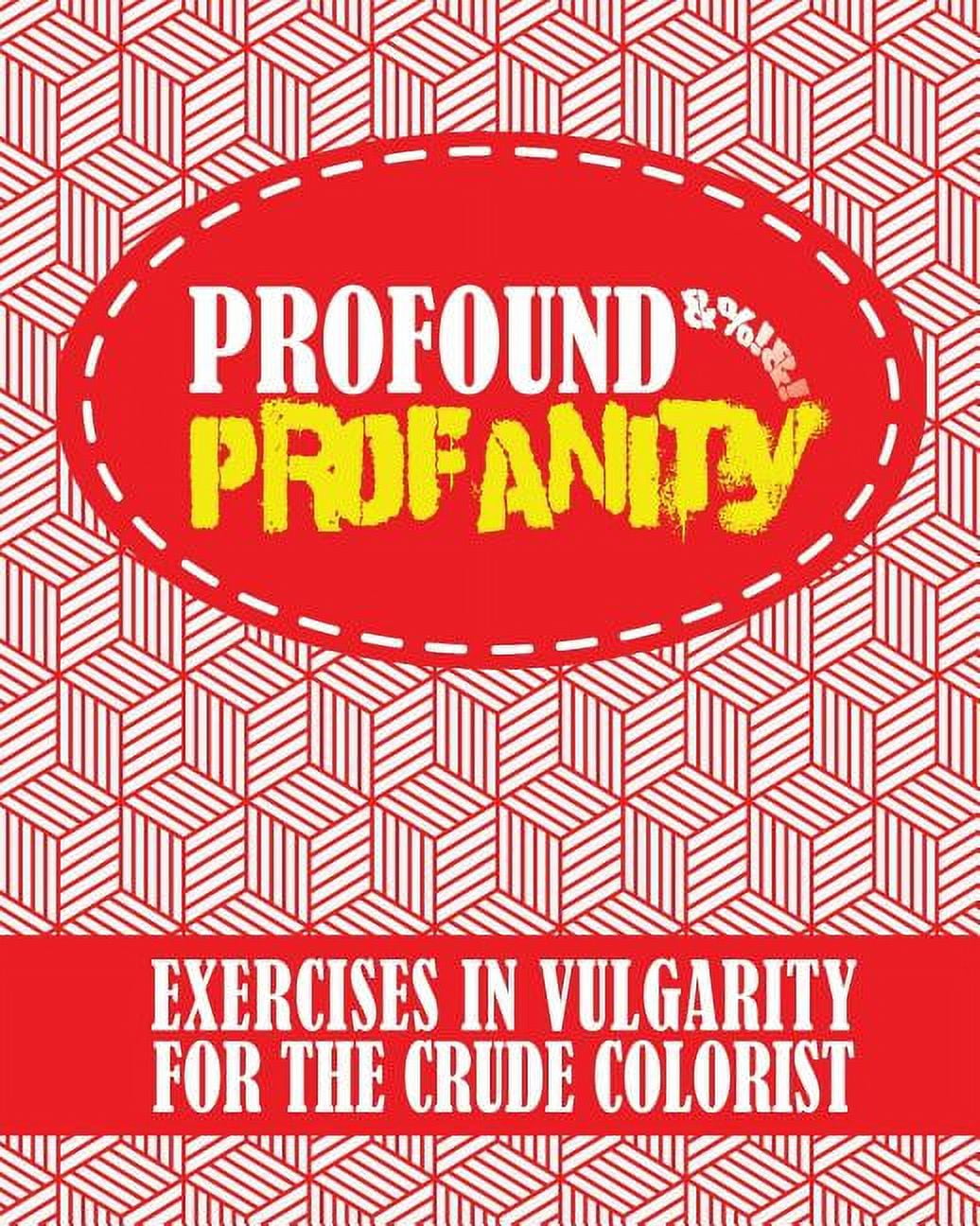 Profound Profanity: Exercises in Vulgarity for the Crude Colorist ...