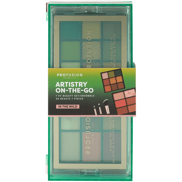 Profusion Cosmetics Aritistry On-The-Go Eyeshadow and Face Palette - In ...