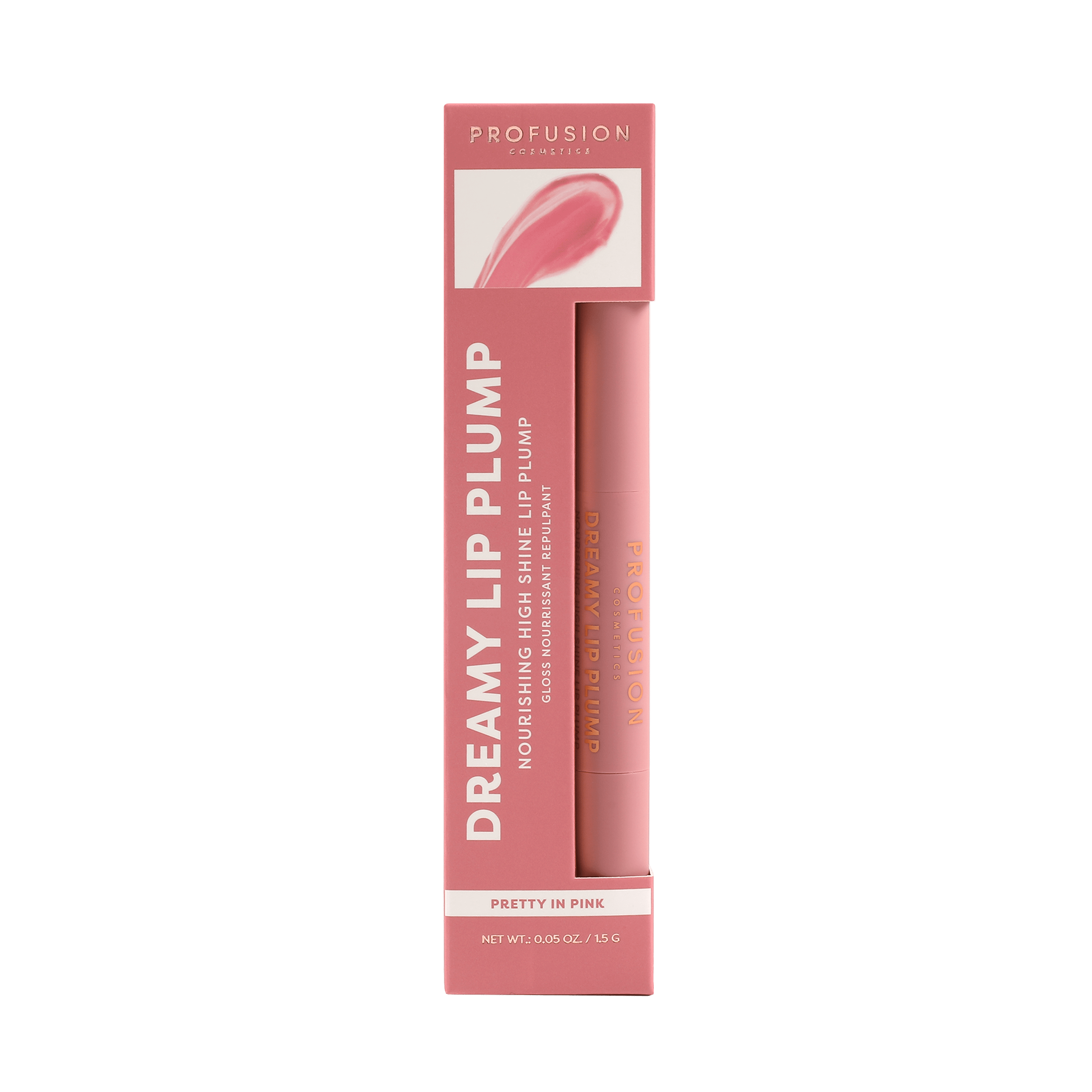 Profusion Cosmetics Dreamy Lip Plump - Pretty In Pink - Walmart.com