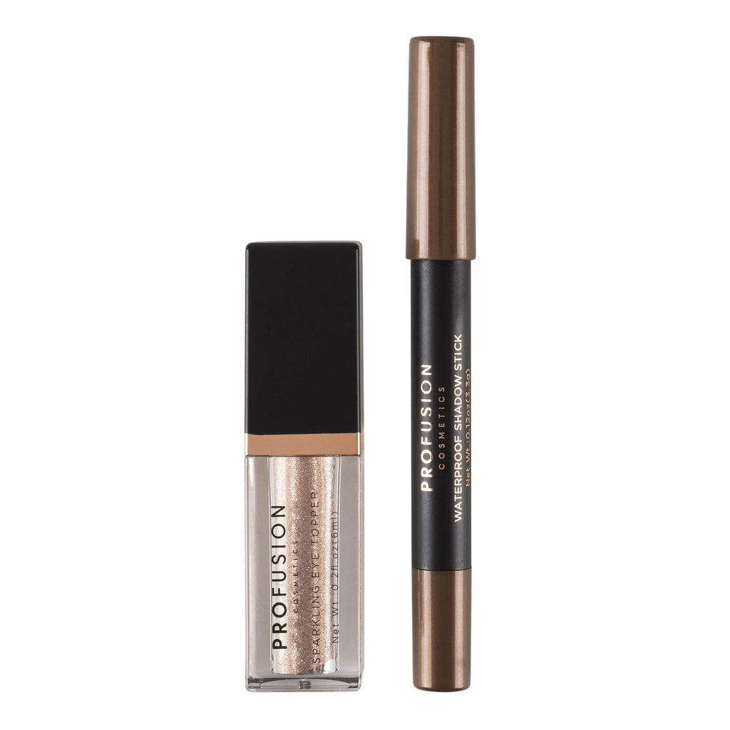 Profusion Cosmetics Eye Sparkler Duo Set, Waterproof Shadow Stick and ...