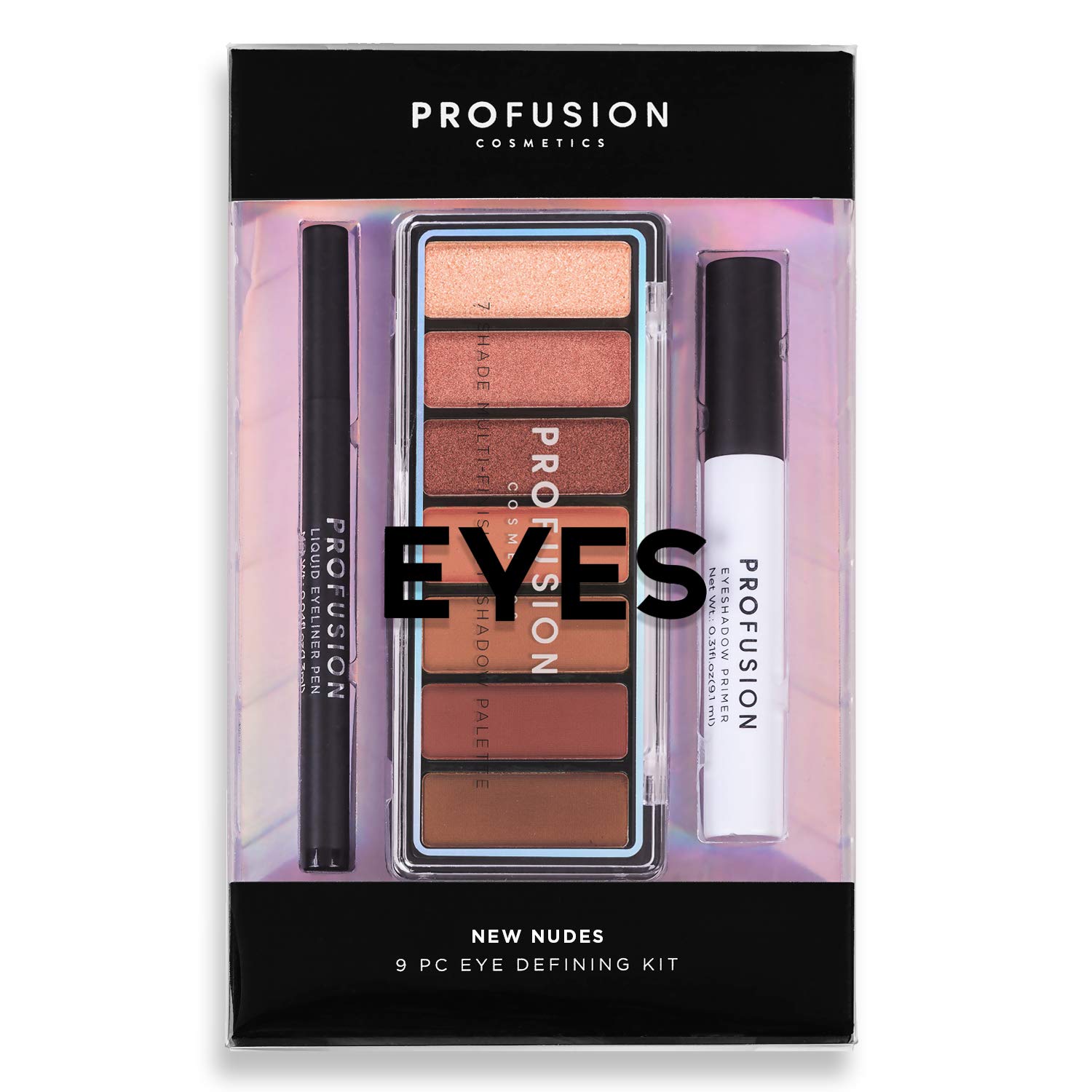 Profusion Cosmetics Eyes Kit Premium and Professional Beauty Tool for ...