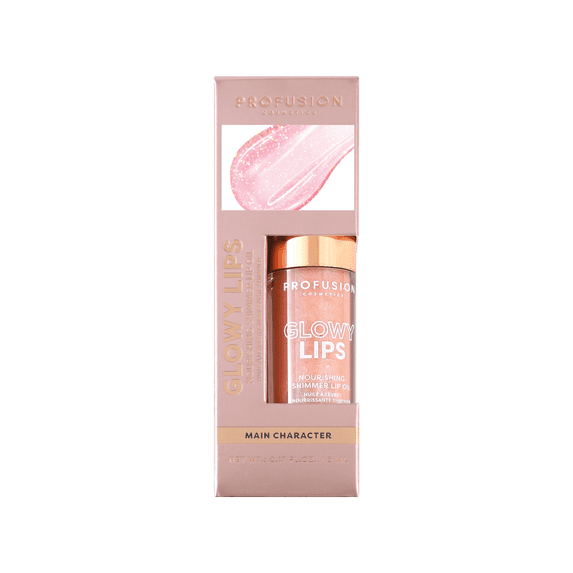 Profusion Cosmetics Glowy Lips Nourishing Shimmer Lip Oil - Main ...