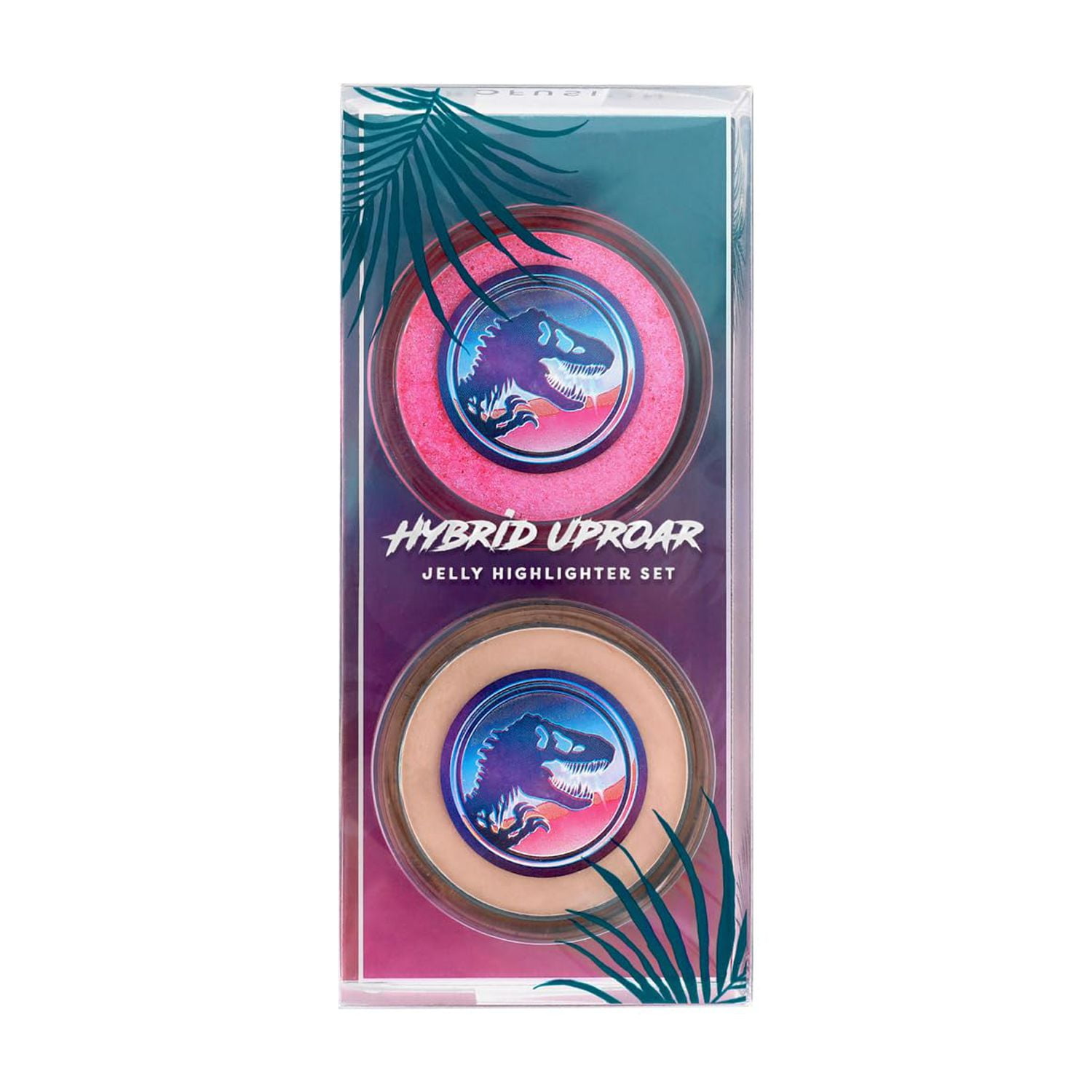 Profusion Cosmetics Jurassic Park Hybrid Uproar Jelly Shade Duo Face Palette Highlighter With ...