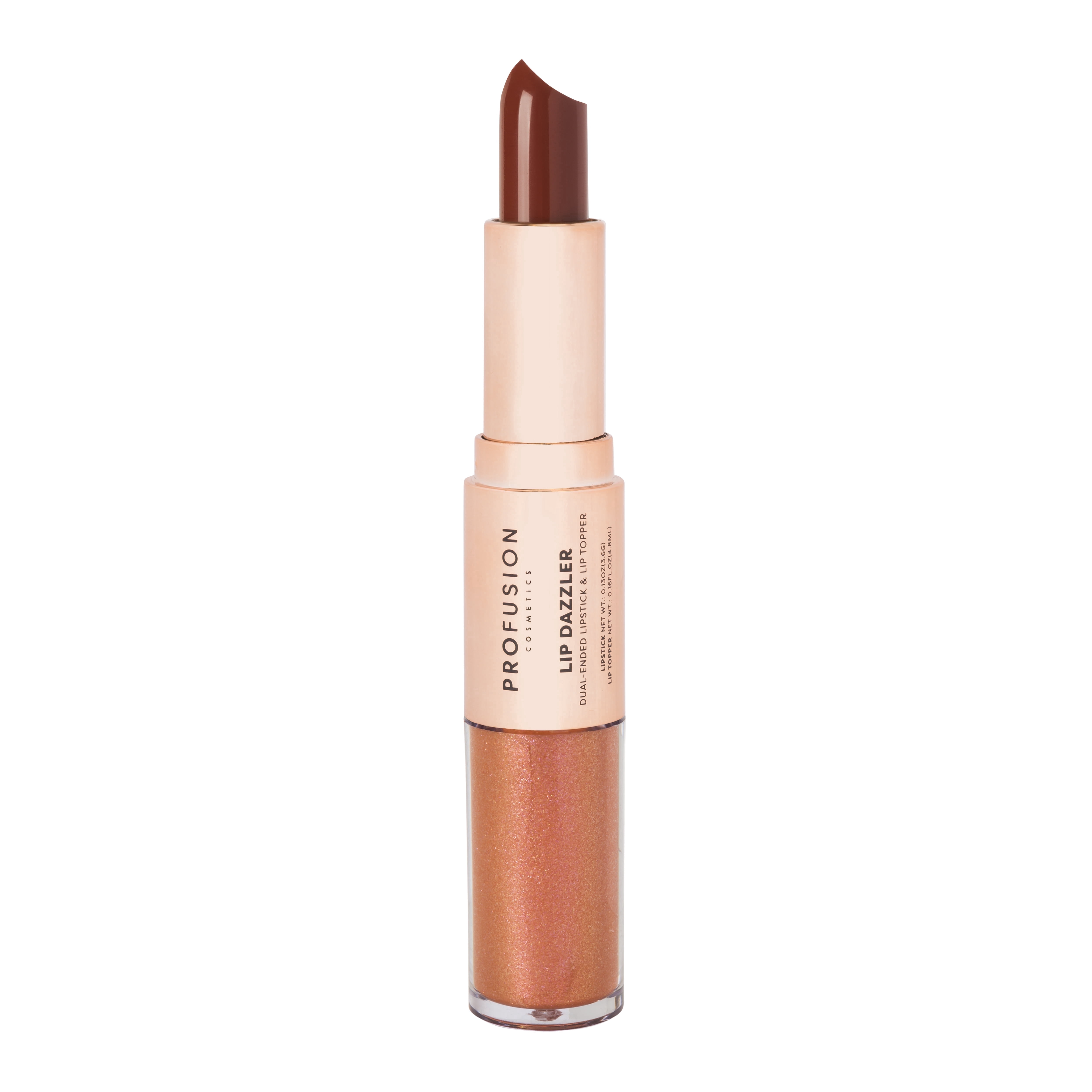 Profusion Cosmetics Lip Dazzlers Dual Ended Lipstick and Lip Topper for ...