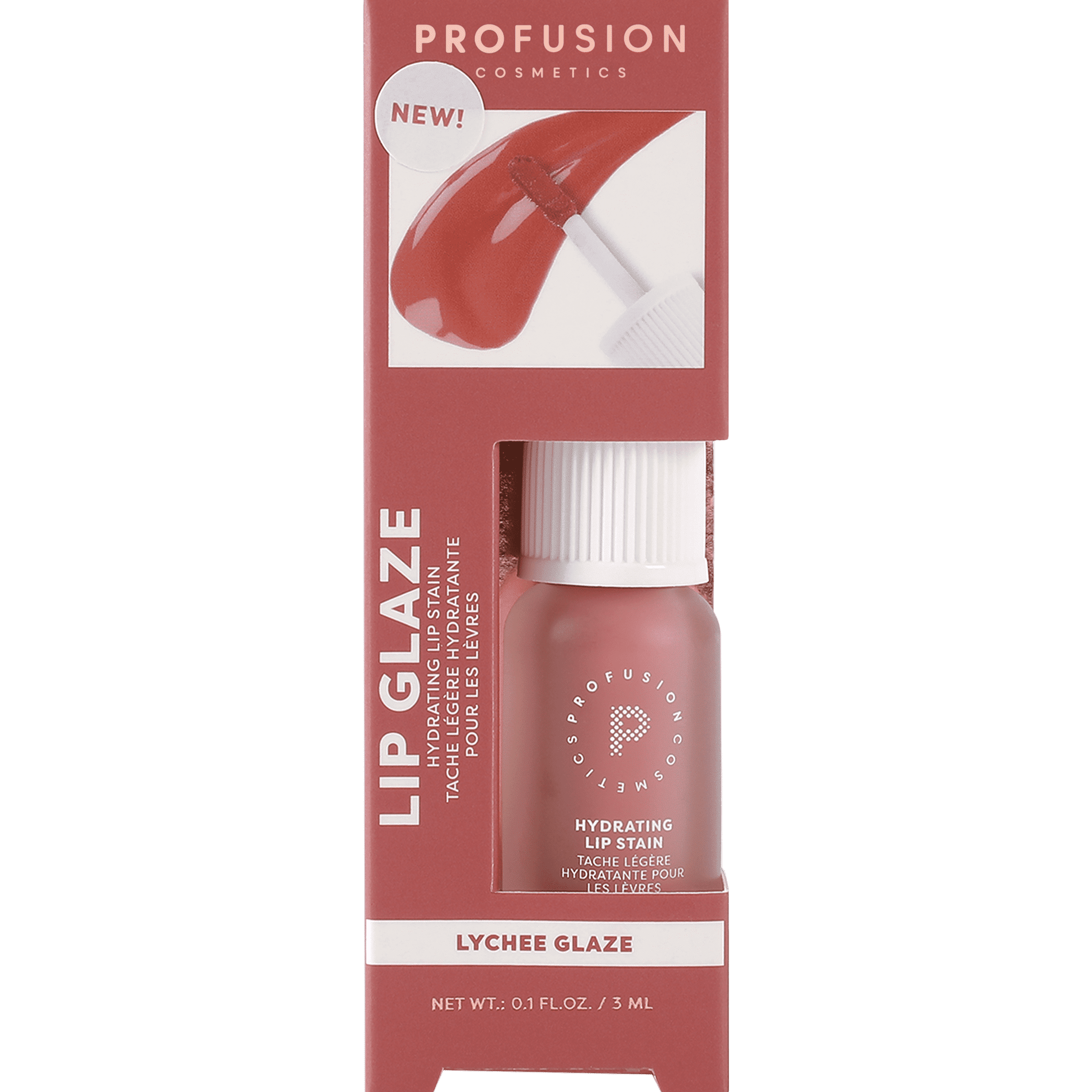 Profusion Cosmetics Lip Glaze - Lychee Glaze - Walmart.com