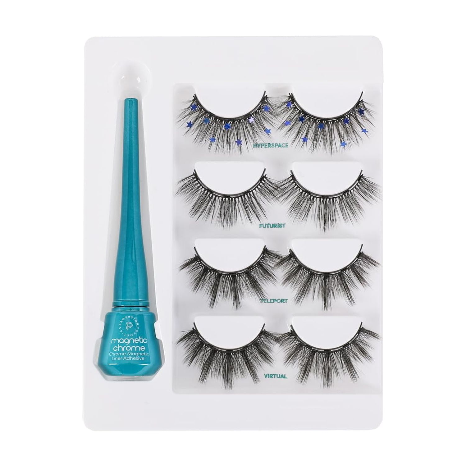 Profusion Cosmetics Metachrome 4 TSF6 Pair Magnetic Eyelashes Set Quick ...