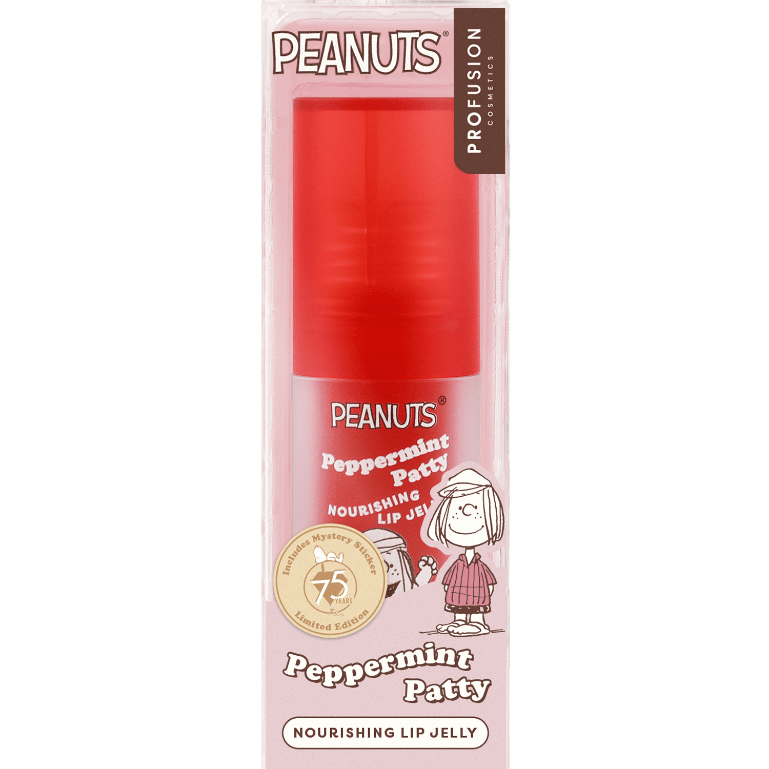 Profusion Cosmetics Peanuts 75th Peppermint Patty Nourishing Lip Jelly ...