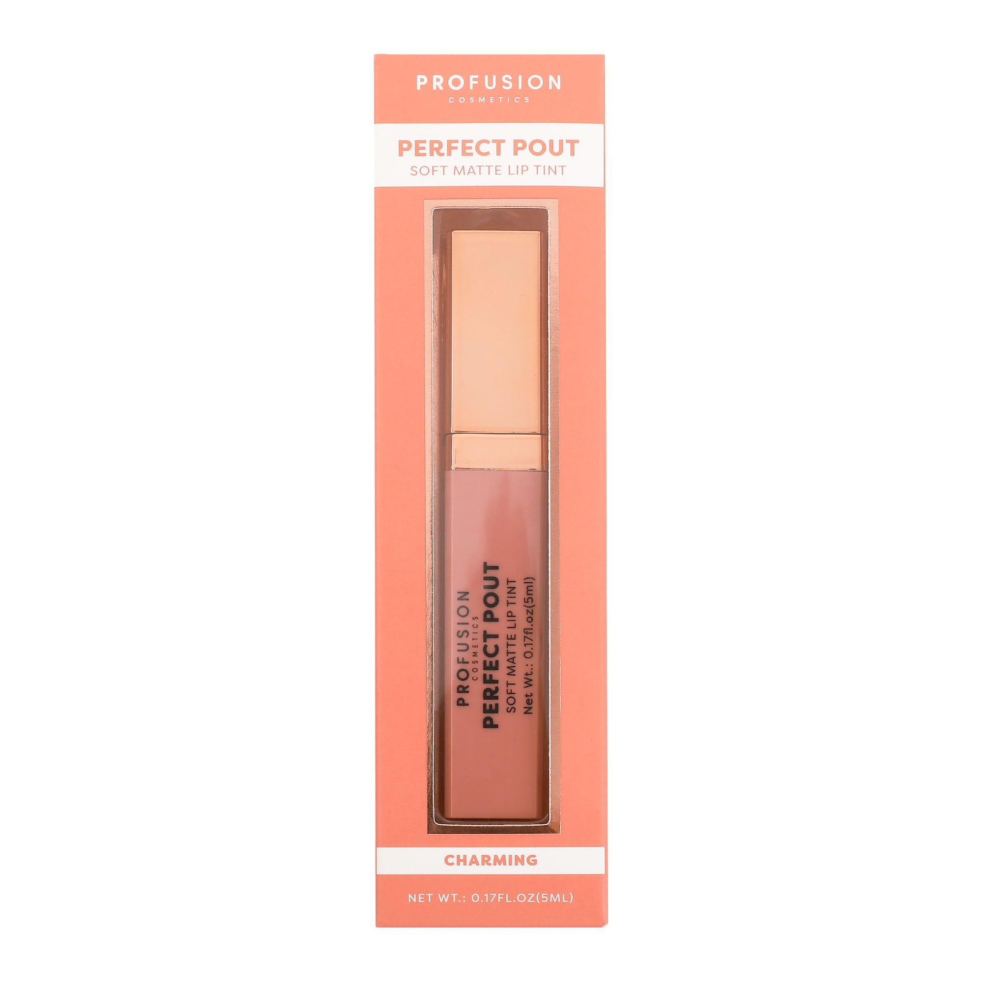 Profusion Cosmetics Perfect Pout Soft Matte Lip Tint Charming - Walmart.com