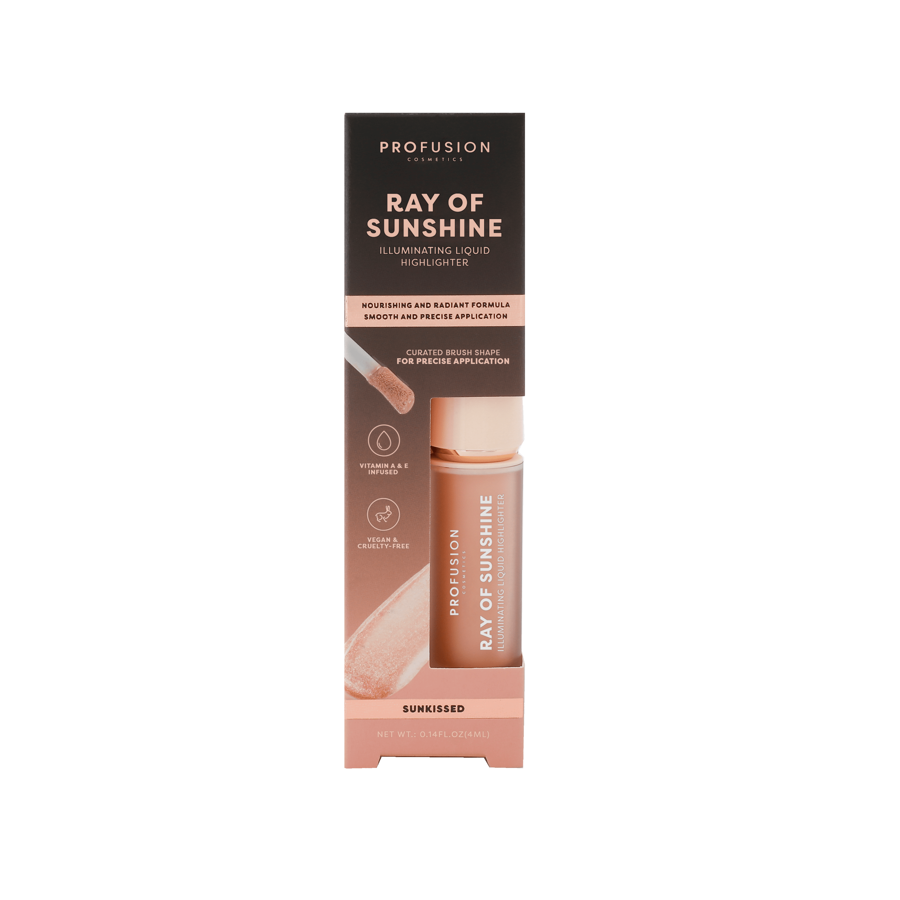 Profusion Cosmetics Ray of Sunshine Illuminating Liquid Highlighter ...