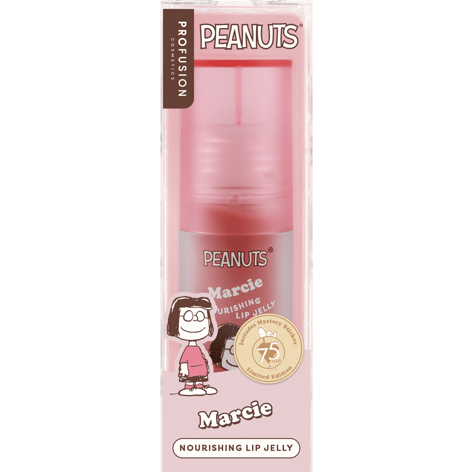 Profuson Cosmetics Peanuts 75th Marcie Nourishing Lip Jelly - Walmart.com