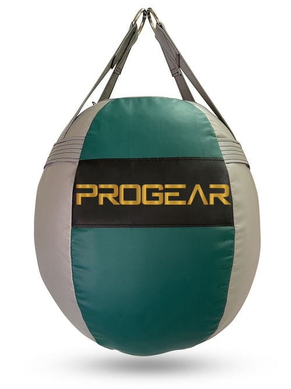 Progear Punching Bag Wrecking Ball Type Filled(GRAY AND GREEN) - Walmart.com