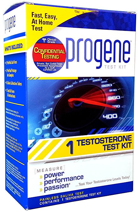 Progene At Home Testosterone Test Kit, Hormone Detection, 1 Ct ...
