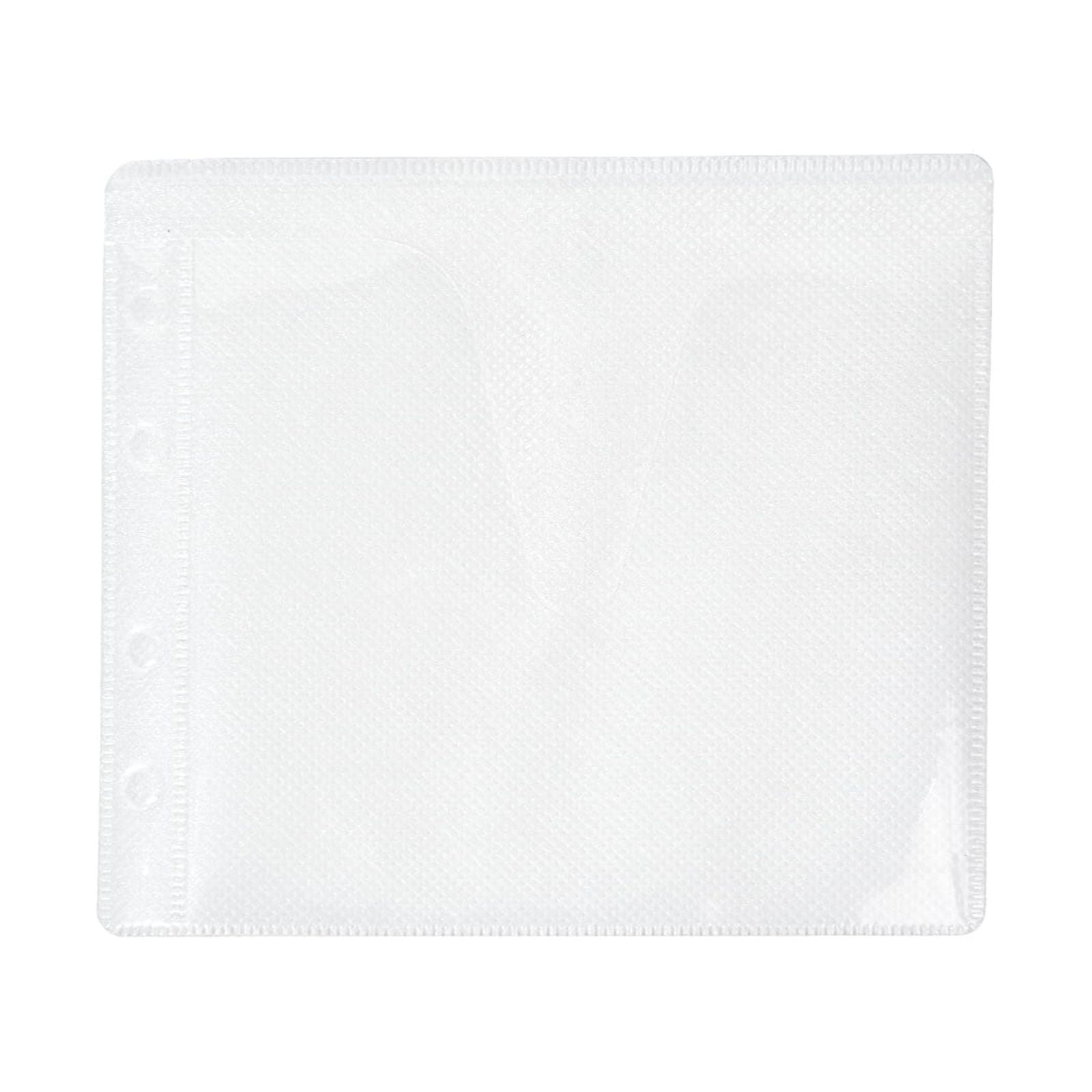Progo CD DVD and Blu-Ray Disc Double-Sided Plastic Sleeves, 100 Pack ...