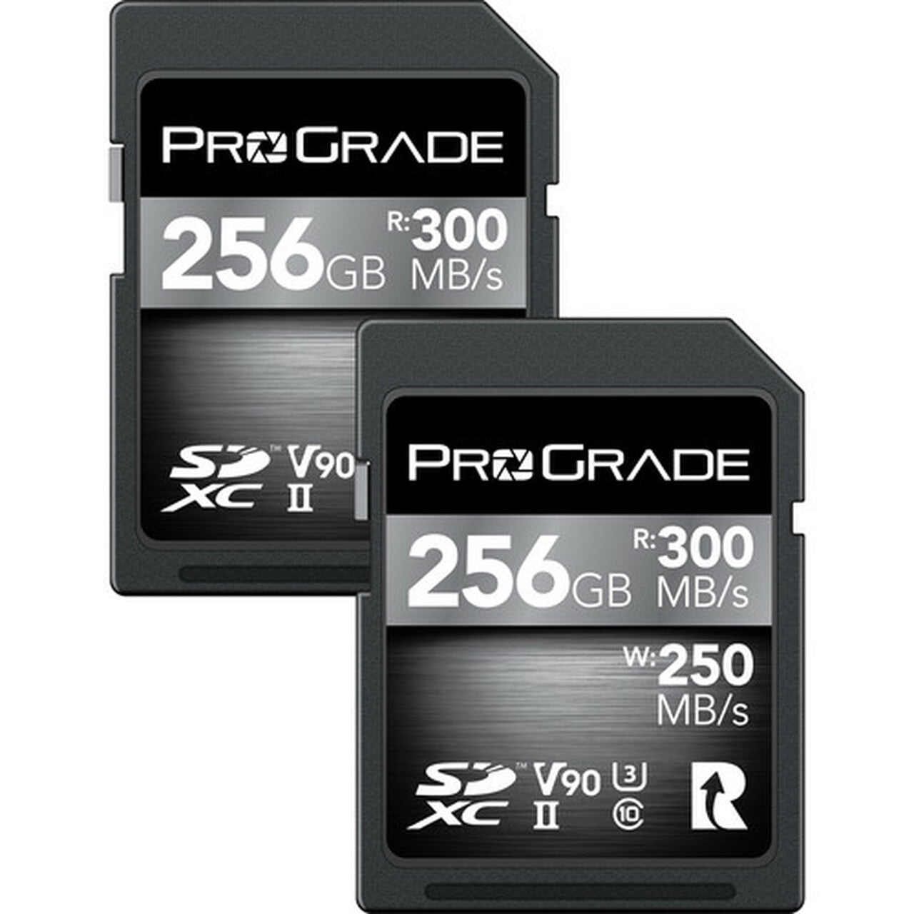 Prograde 256GB SDXC UHS-II Memory Card 2 Pack - Walmart.com