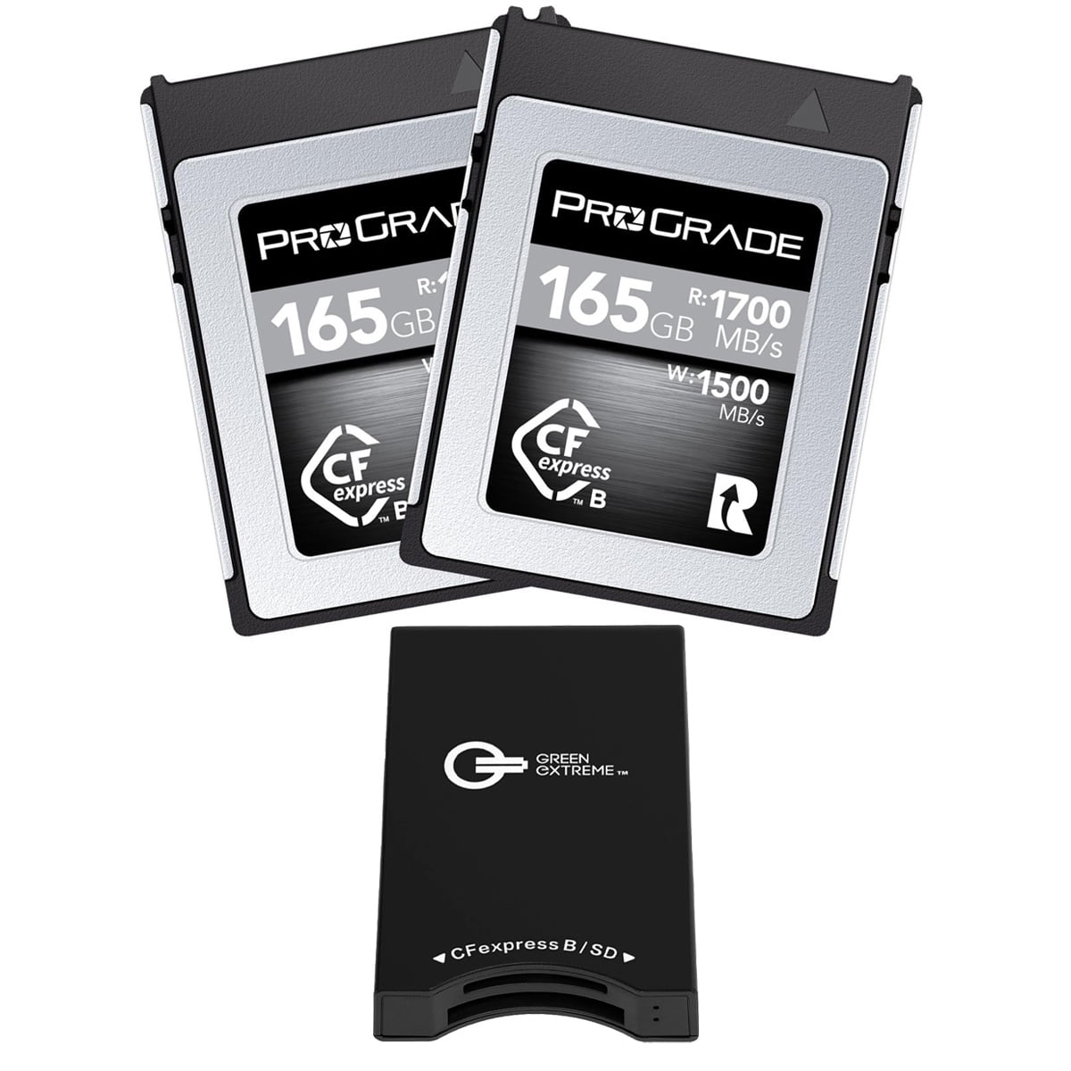 Prograde Digital Cobalt Series 165GB CFexpress Type-B 2.0 Memory Card ...