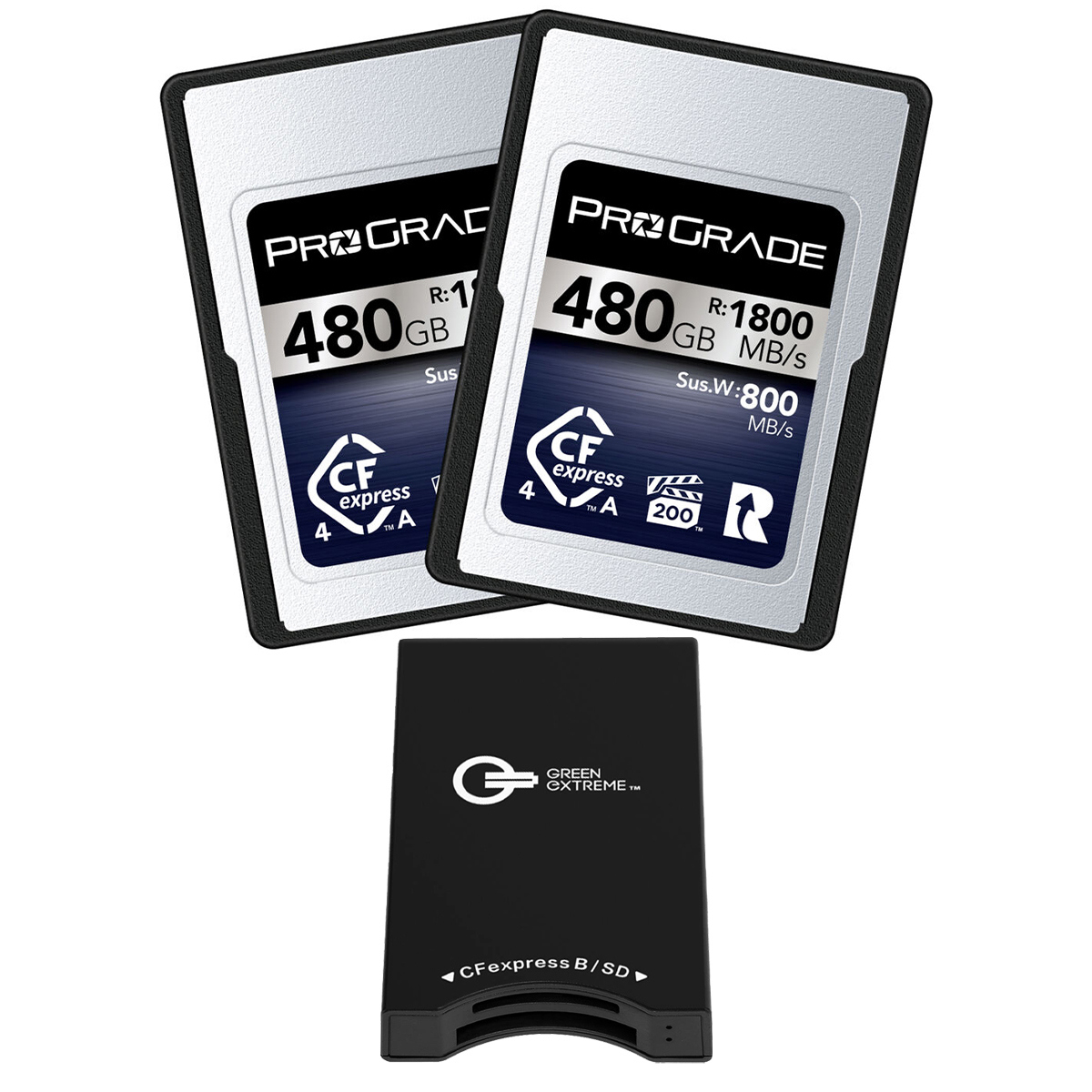 Prograde Digital Iridium Series 480GB CFexpress Type-A 4.0 Memory Card ...