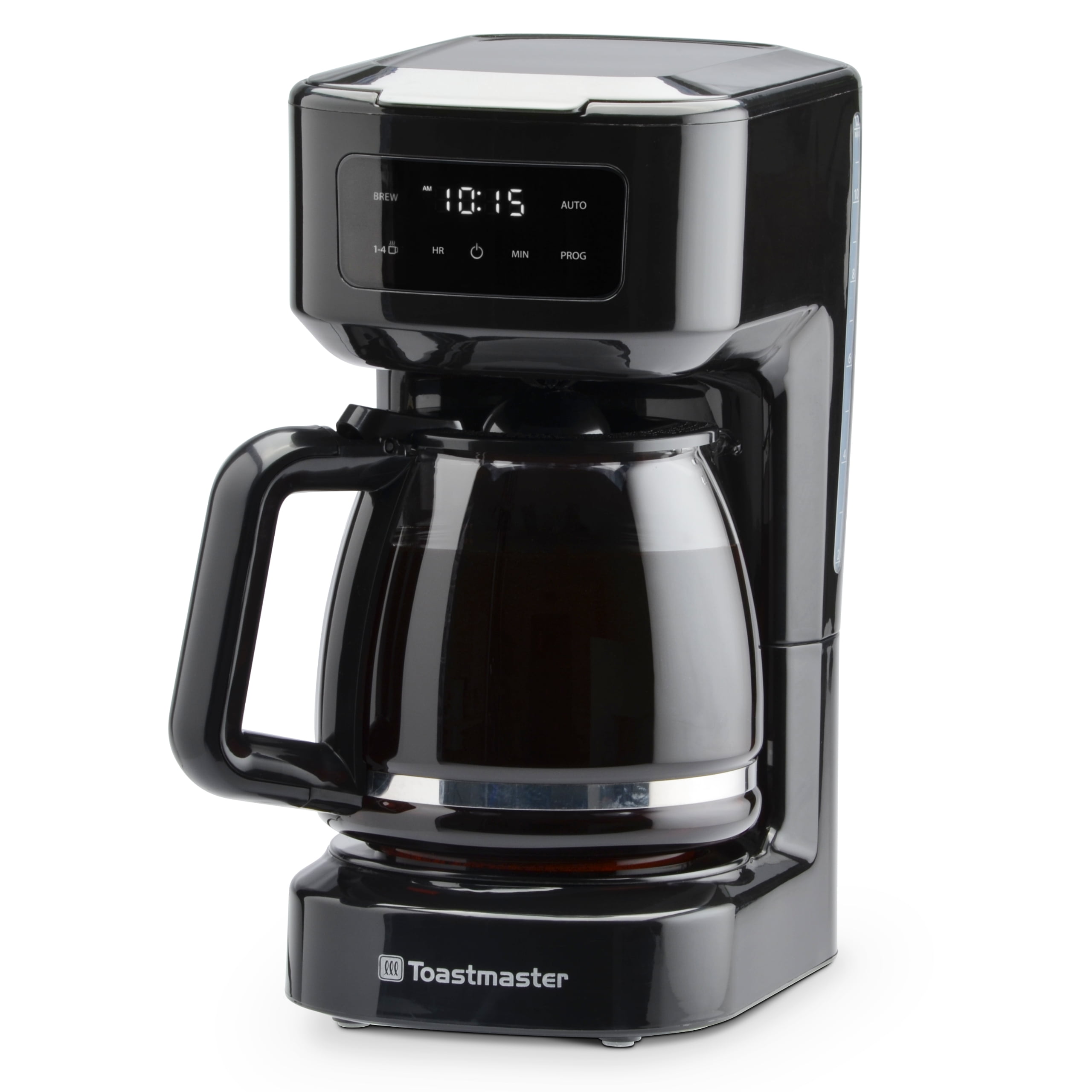 Toastmaster 12-Cup Digital Touchscreen Drip Coffee Maker - Programmable ...