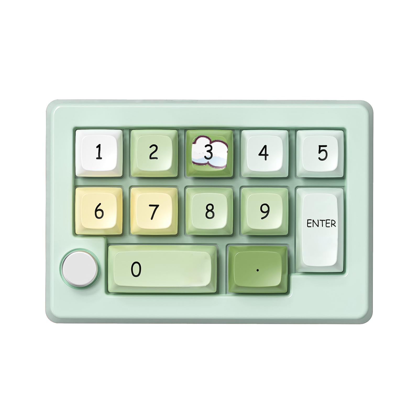 Programmable 12 Key Small Keypad Mechanical Gaming Keyboard 2.4Ghz ...