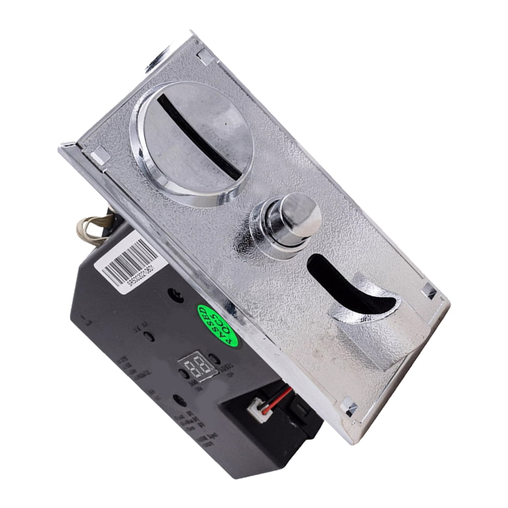 Programmable Arcades Coin Acceptor for Vending Machines Coin Laundromat - Walmart.com