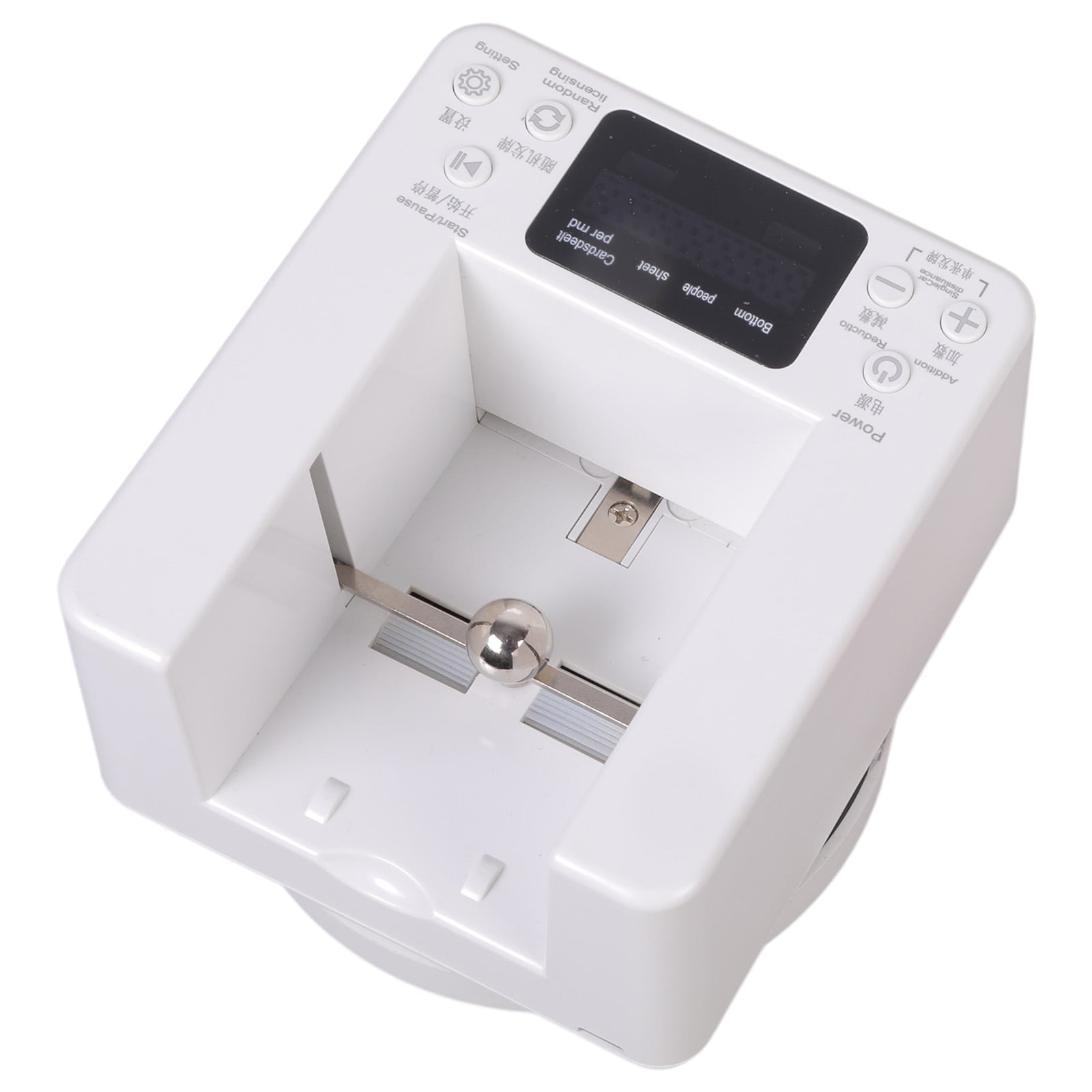 Programmable Card Dealer Shufflers Rechargeable Automatic Card Dealer ...