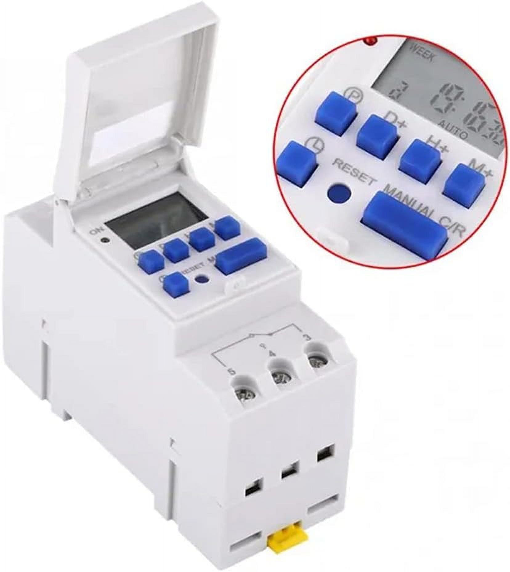 Programmable Digital Timer Daily Switch Astro Digital 220 V Type AHC15 ...