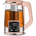 Programmable Glass Kettle - 1.7L Temperature Control & Coffee Kettle ...