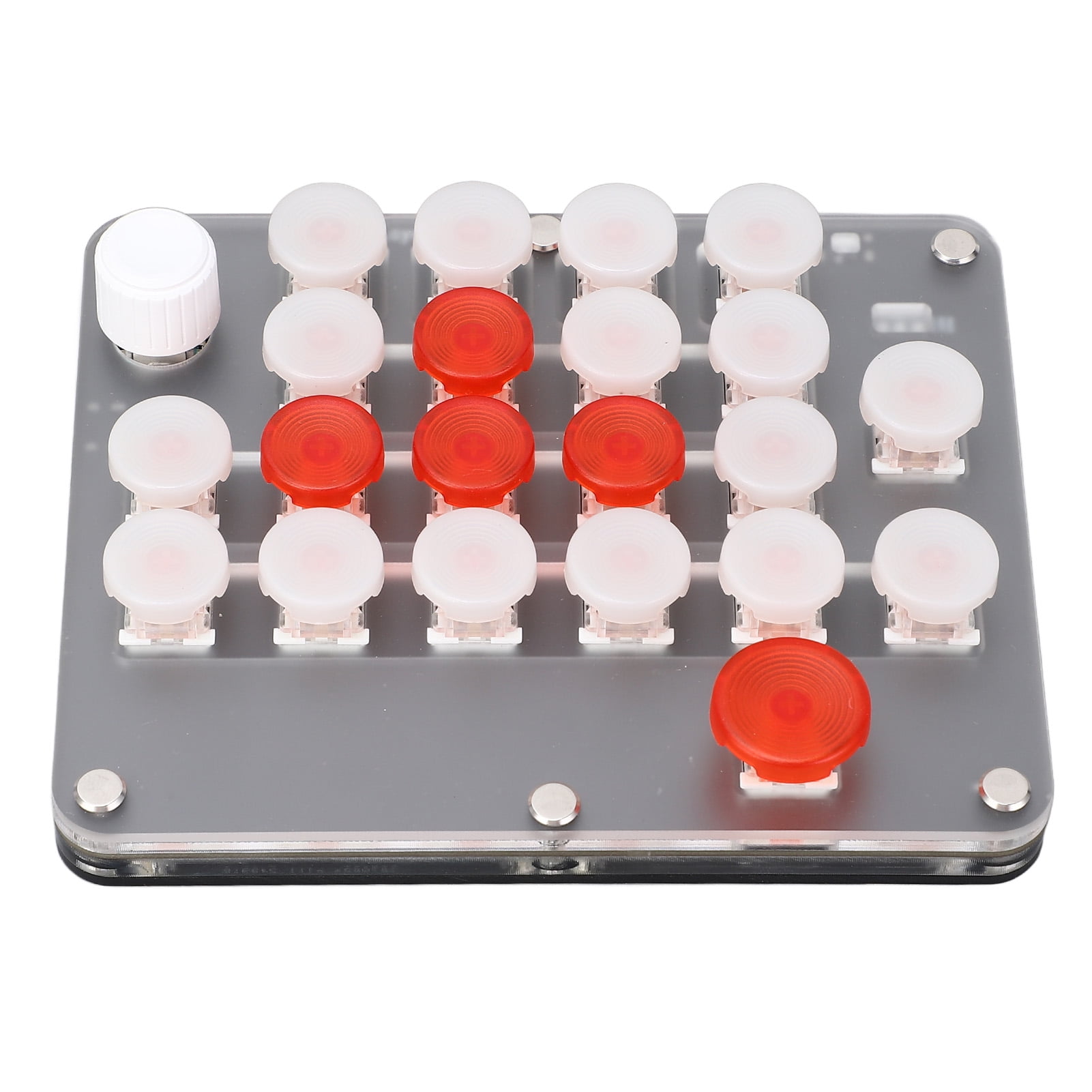 Programmable Keyboard, Red Axis One Handed Macro Mechanical Keyboard ...