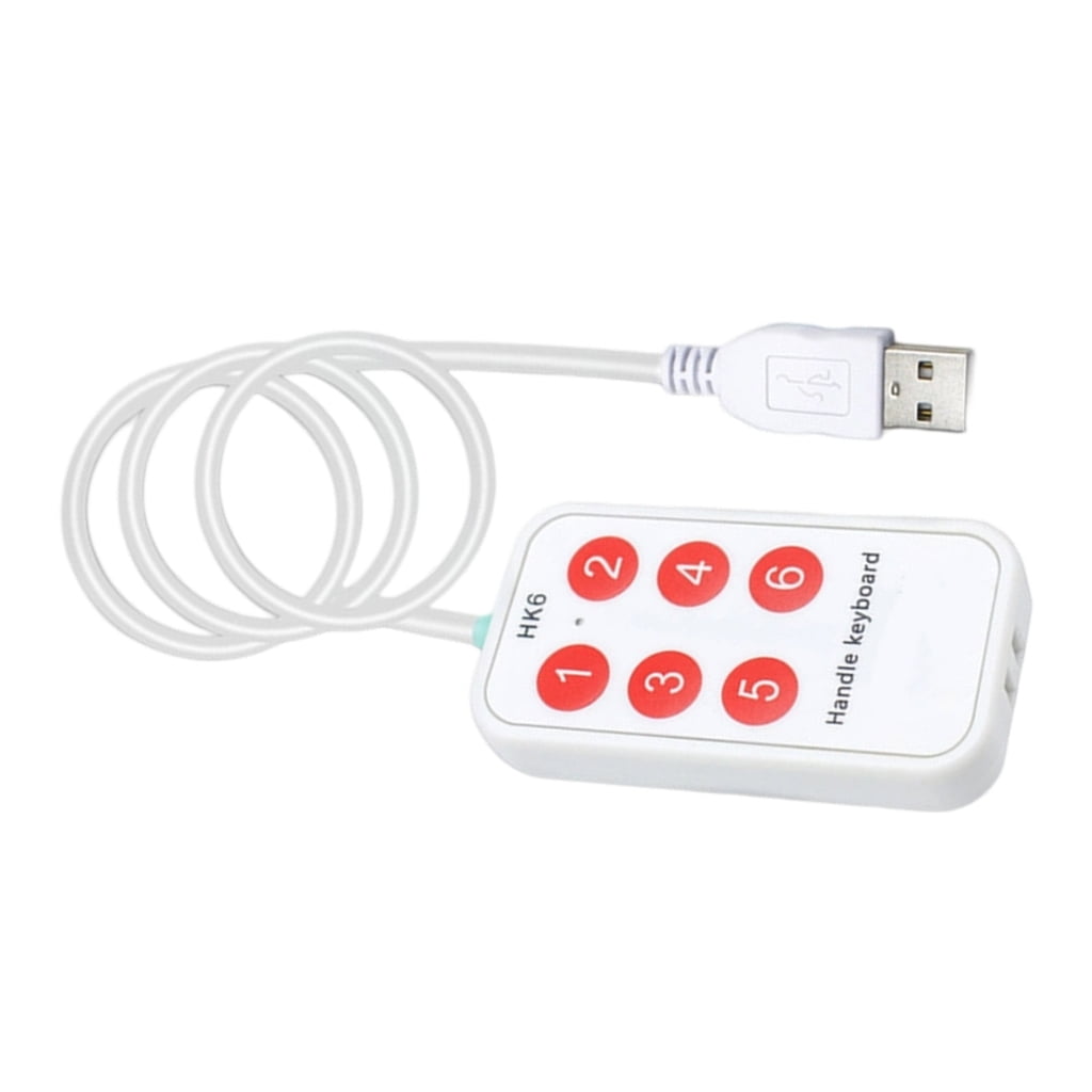 Programmable Keypad Shortcut Key Macro Keypad for Instrument Control 6 ...