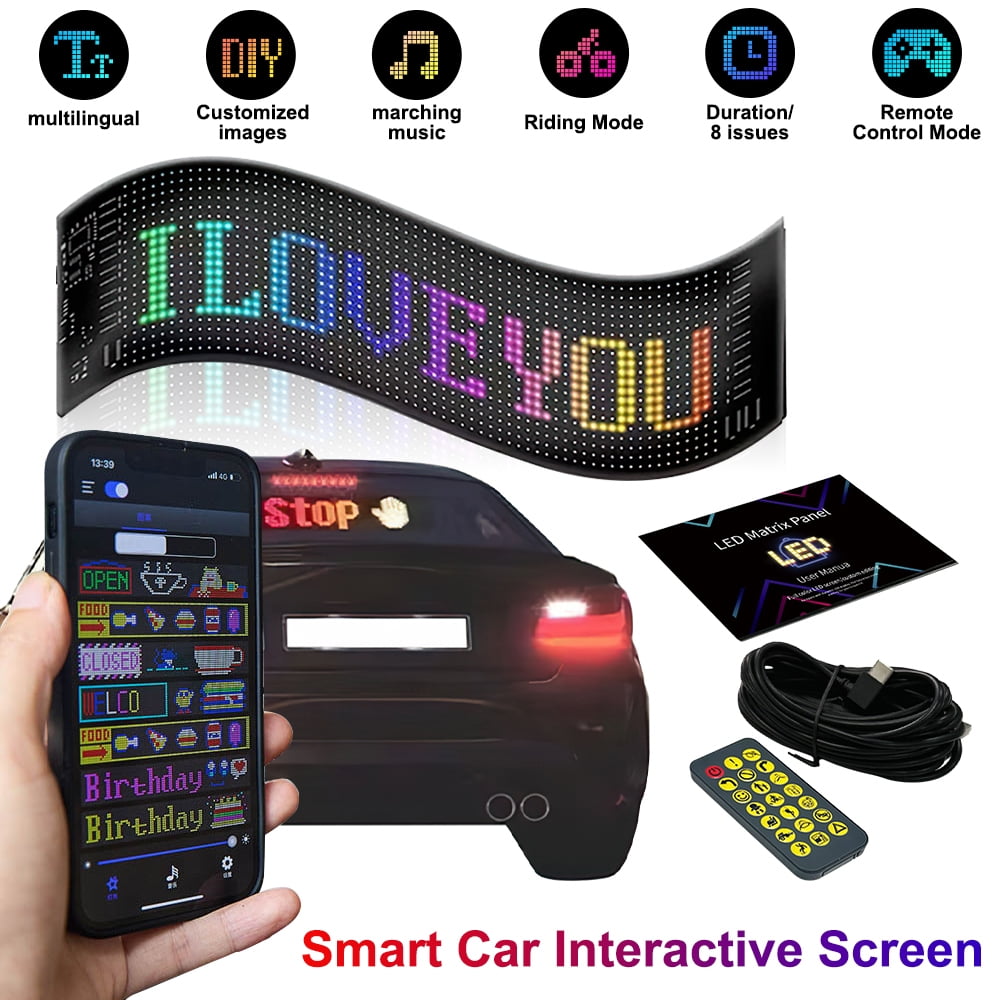 Programmable LED Sign,Kepeak IP66 Waterproof Scrolling Led Display ...