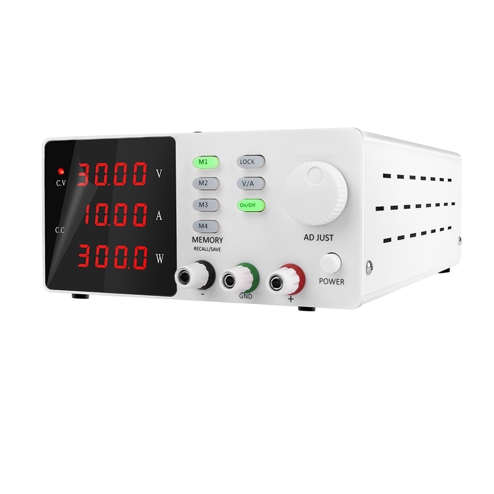 Programmable Memory Function Adjustable DC Power Supply 30V 10A Lab ...