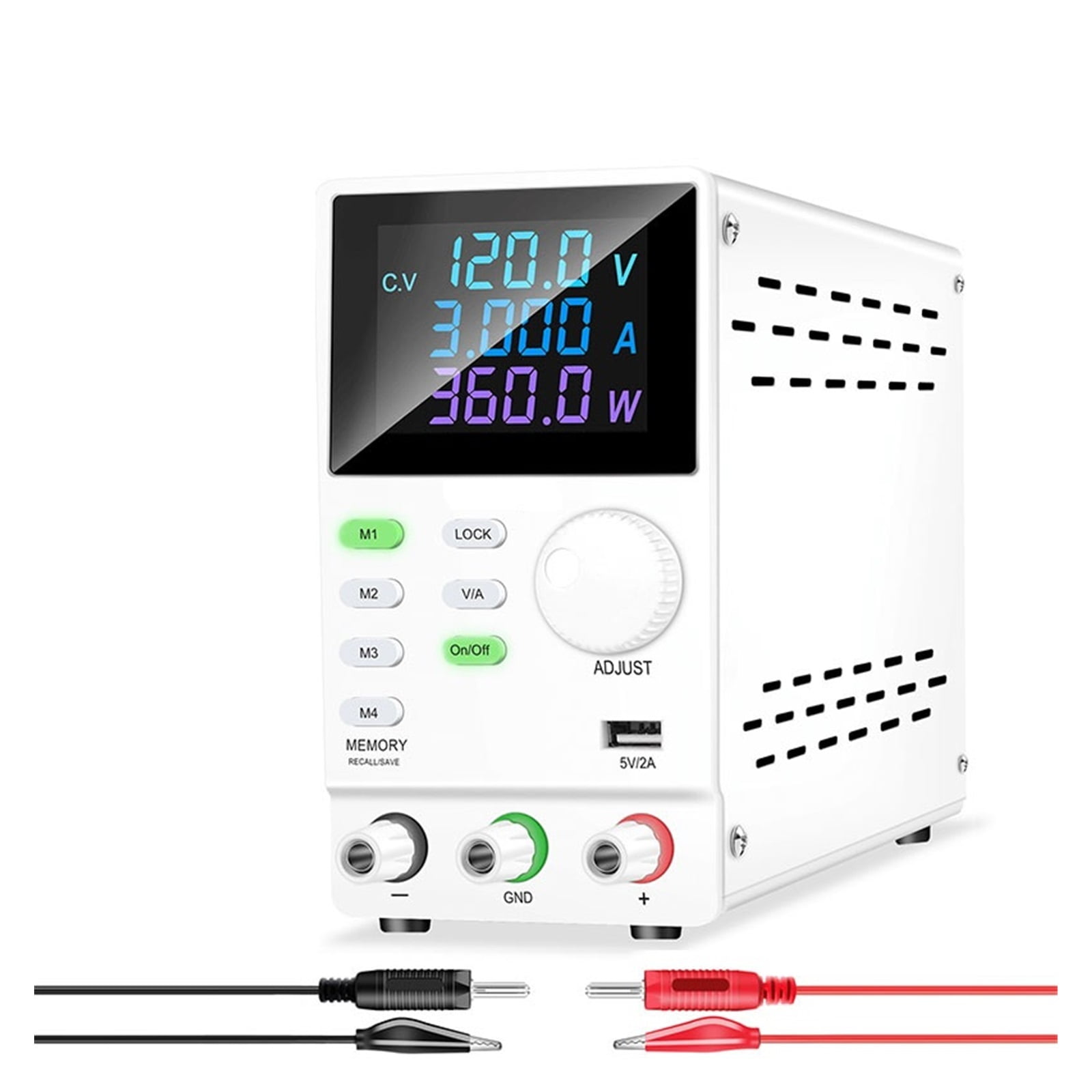 Programmable Regulated DC Power Supply With USB Port Storage Data ...