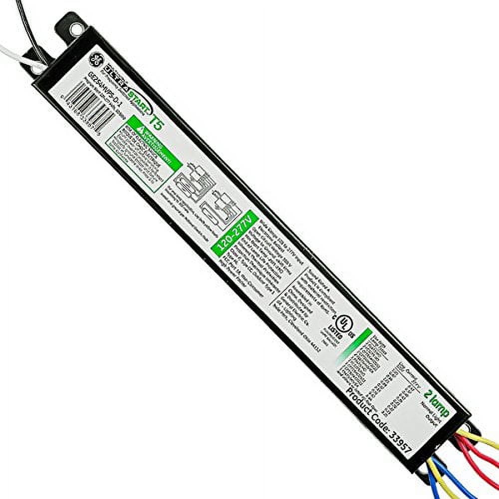 Programmed Rapid Start 2 F54T5HO Lamps 120/277V 0.88 Ballast Factor GE ...