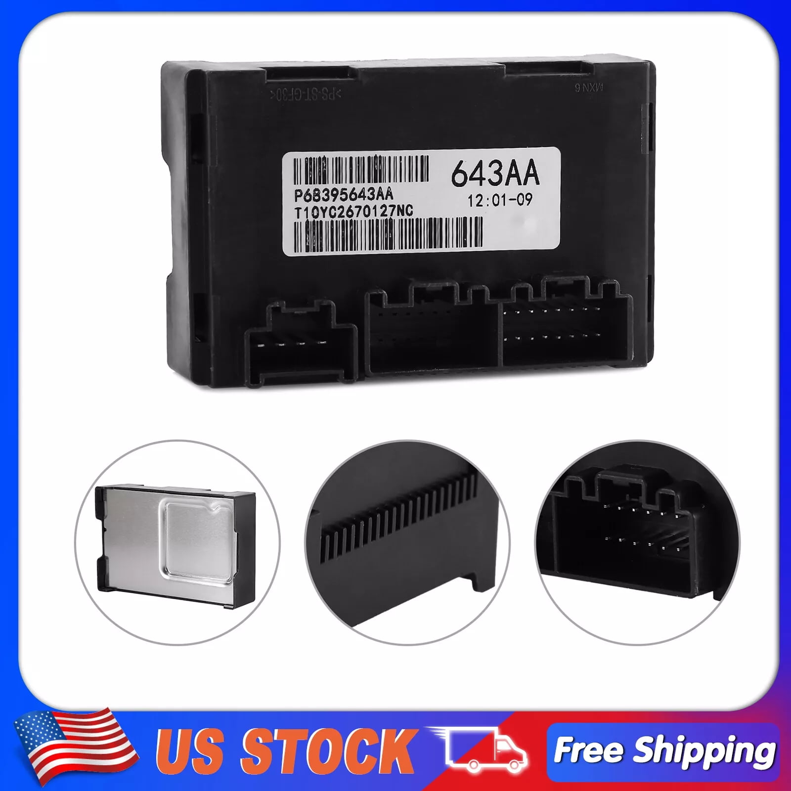 Programmed Transfer Case Control Module 56029423AK For Jeep Grand ...