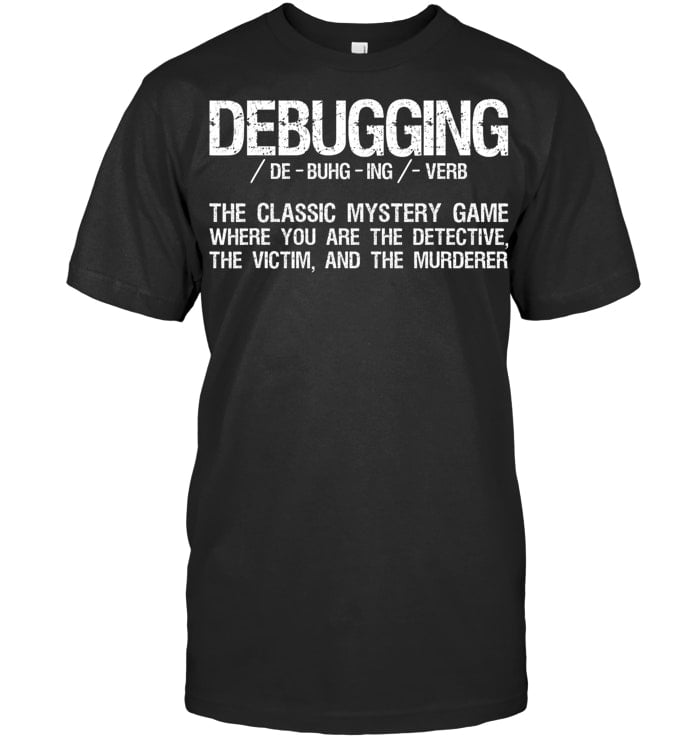 Programmer Coder Developer Programming Software Engineer 1 Programmer T Shirt - Walmart.com
