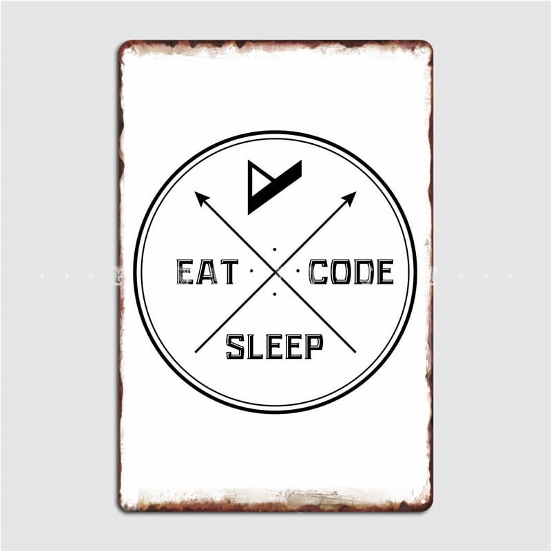 Programmer Coder Metal Plaque Poster Club Bar Plates Wall Pub Retro ...