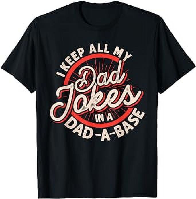 Programmer Dad Nerdy Father Database Geeky Dad Jokes T Shirt
