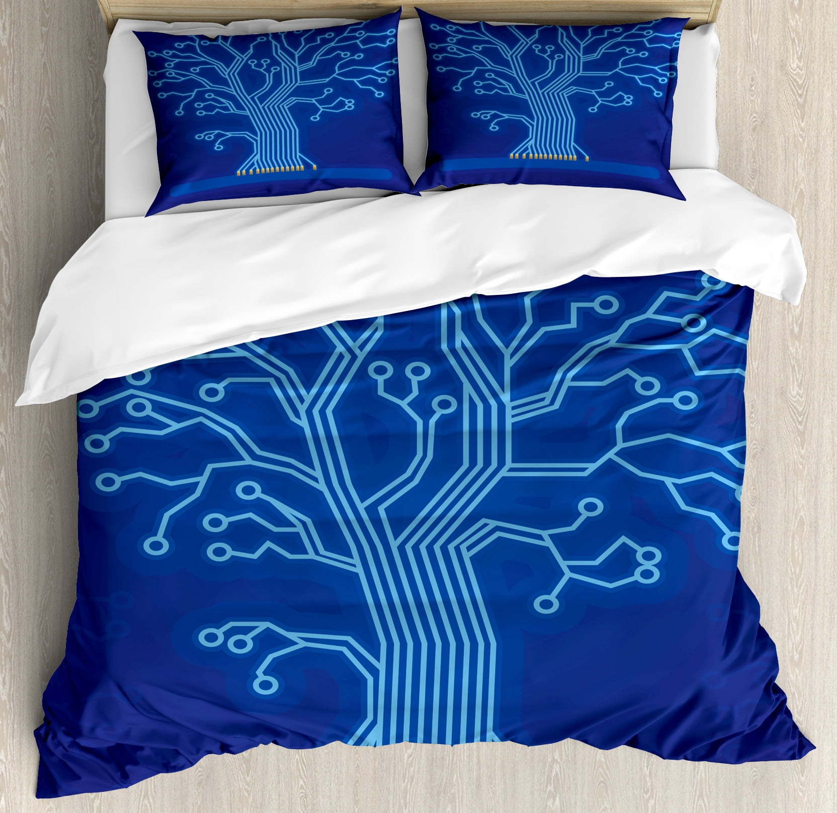 Programmer Duvet Cover Set, Computer System Tech Network Internet ...