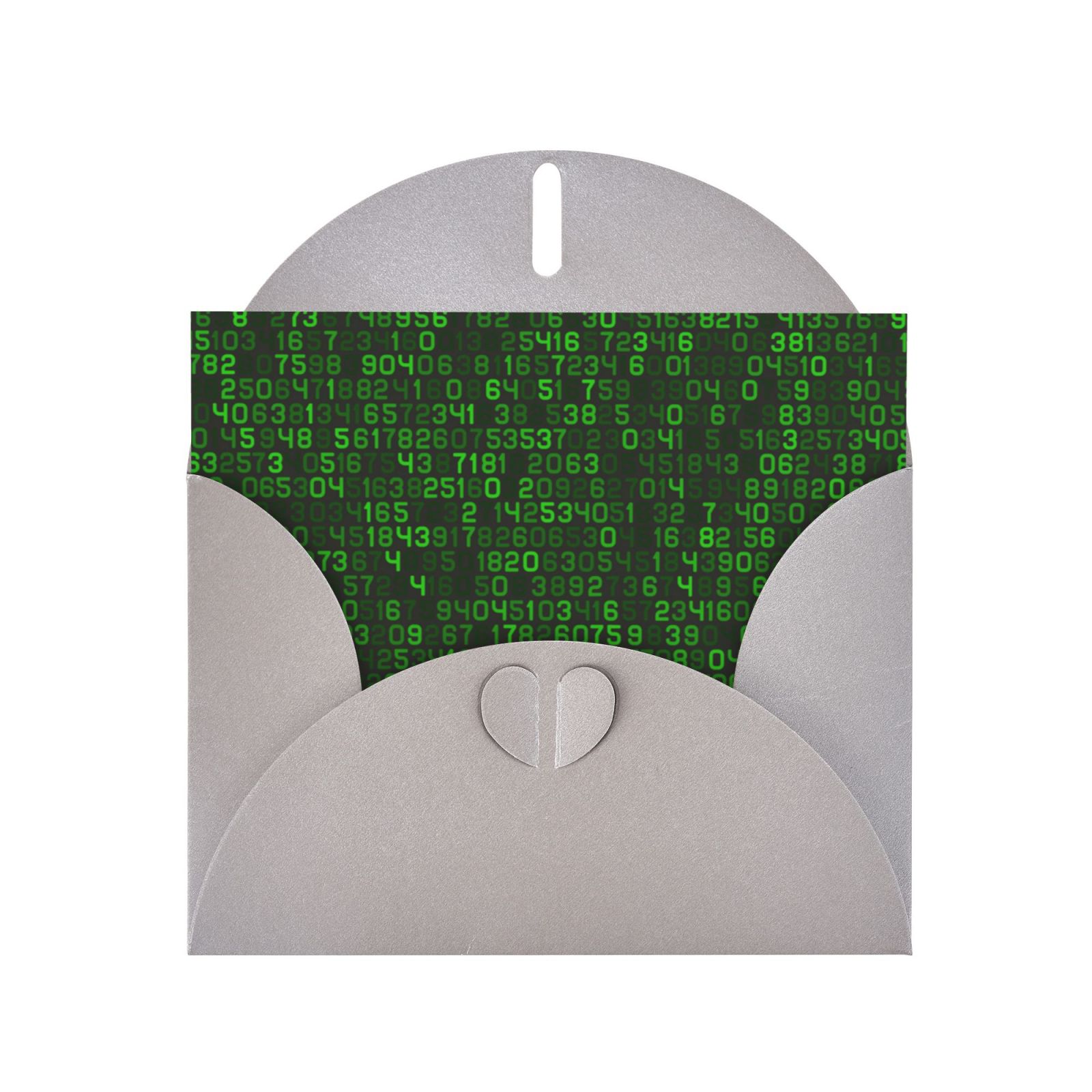 Programmer Green Decimal Computer Code Birthday Cards Blank Cards ...