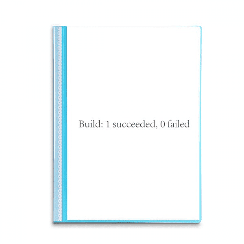 Programmer Interface Build Program Book Sheet Protectors Portfolio ...