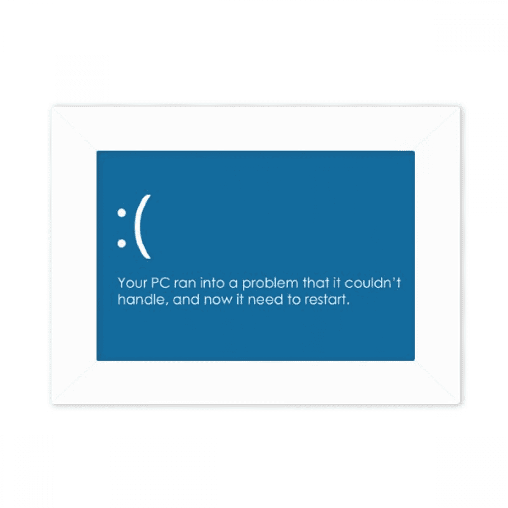 Programmer PC In Problem Photo Mount Frame Picture Art Painting Desktop ...