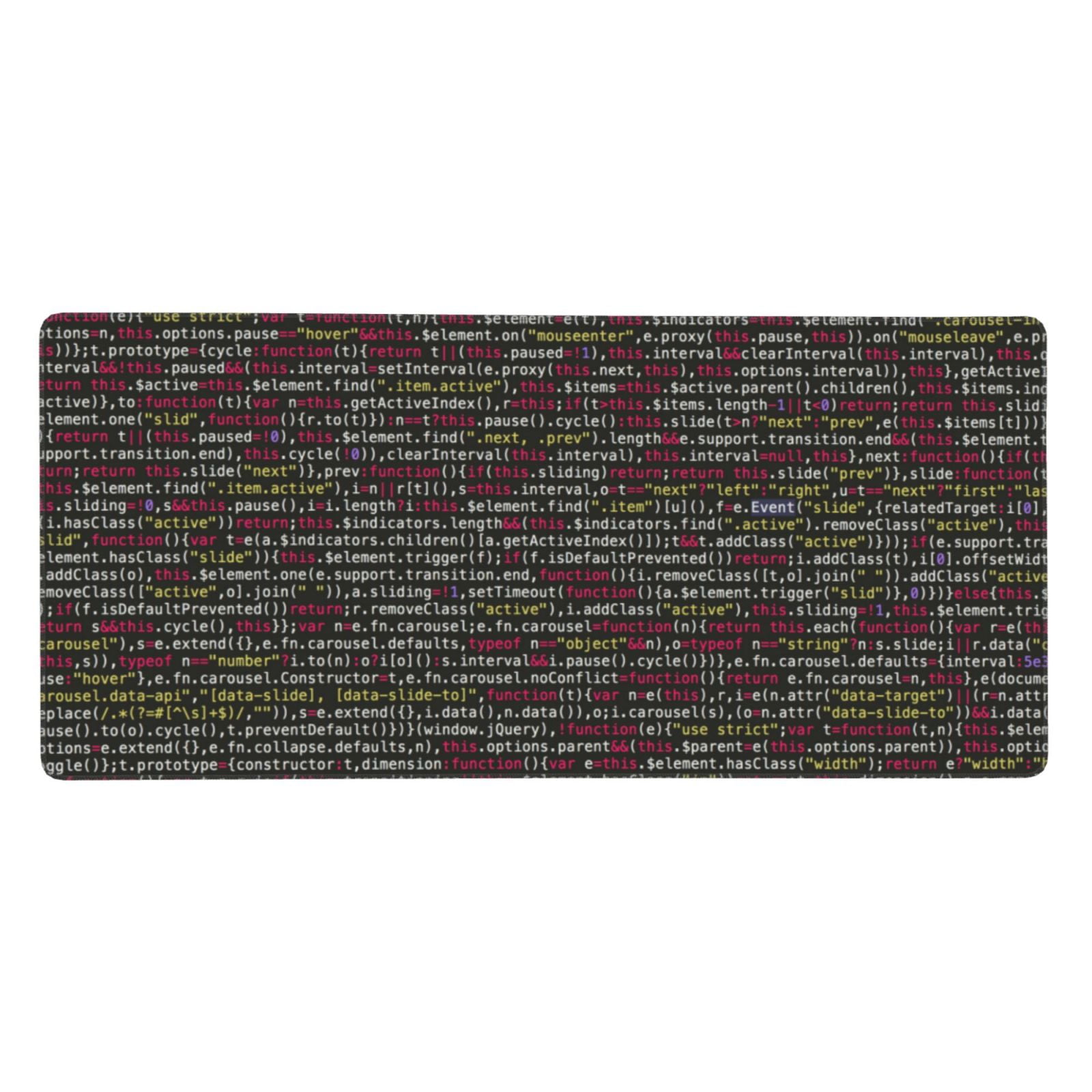 Programmer Programming Code Mousepad Large Mouse Pad Desk Pad Computer ...