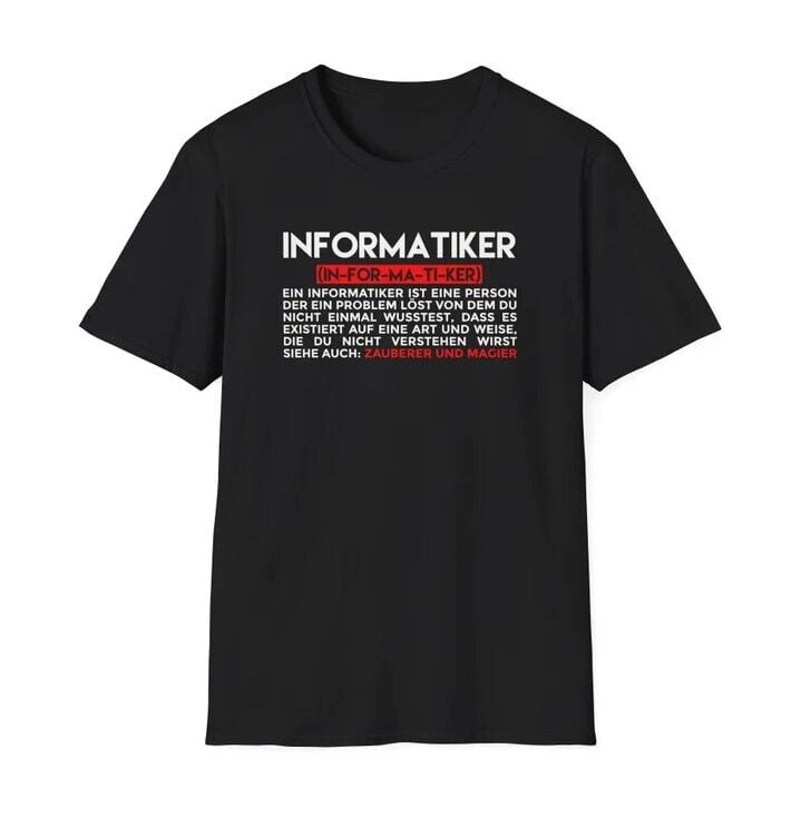Programmer Shirt - Computer Scientist, Computer Science Student, Satire ...
