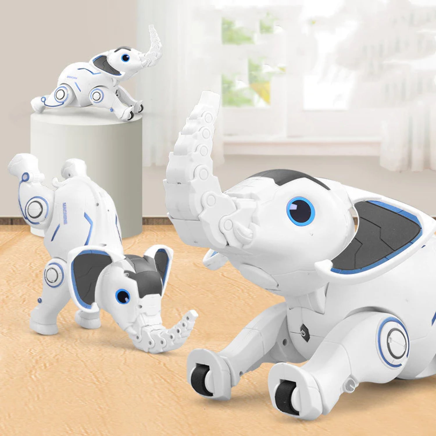 Programming Dumbo Remote Control Intelligent Robot Electric Toy ...