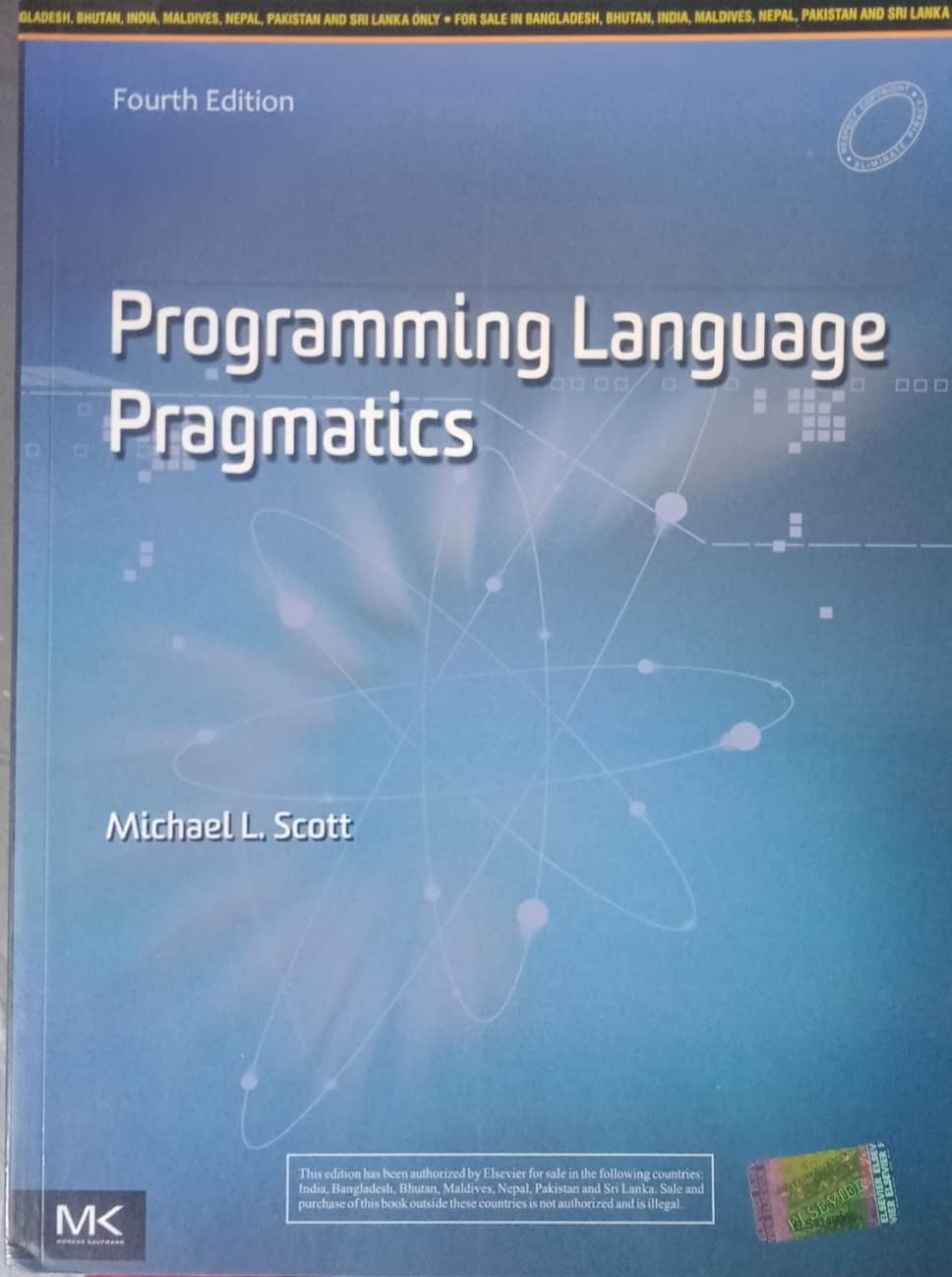Programming Language Pragmatics, 4Th Edition - SCOTT - Walmart.com