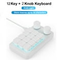 Programming Macro Custom Knob Keyboard Rgb 3 Key Copy Paste Mini Button Photoshop Gaming Keypad