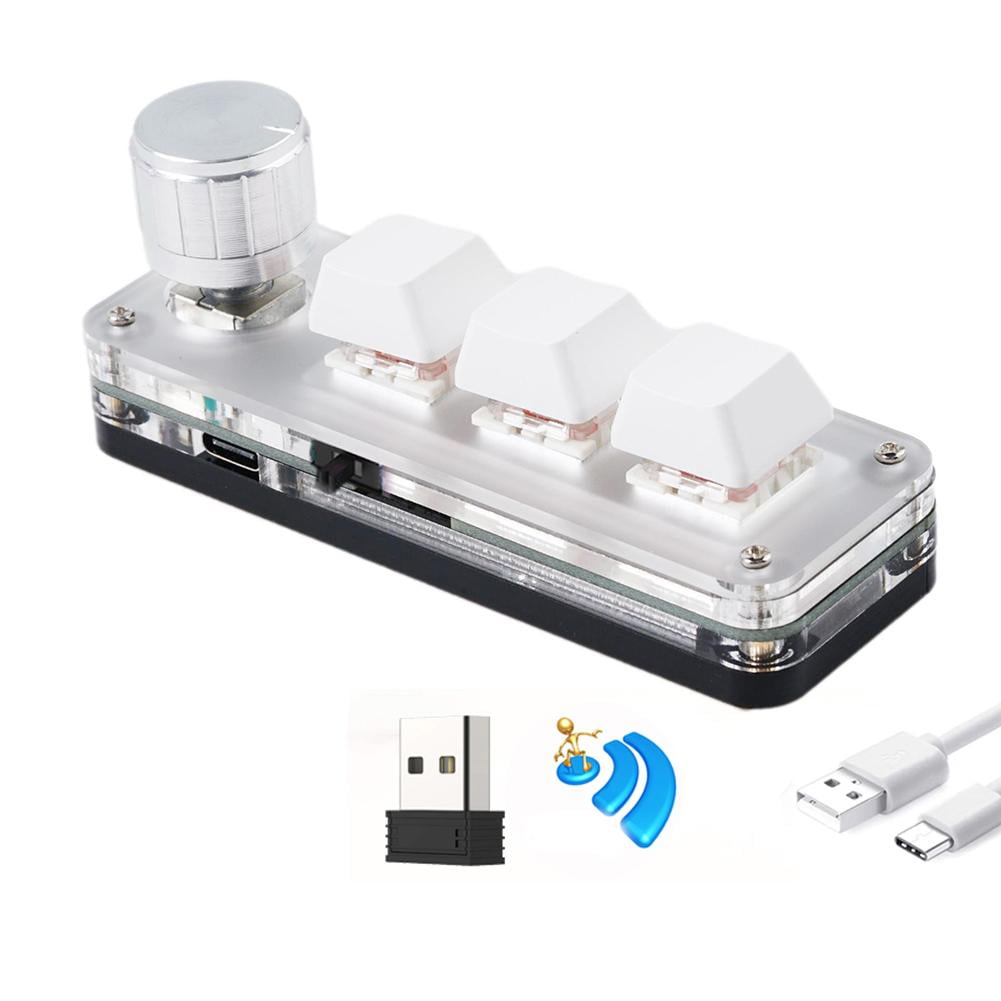 Programming Macro Custom Knob Keyboard RGB 6 Key Copy Paste Mini Button new L6F9 - Walmart.com