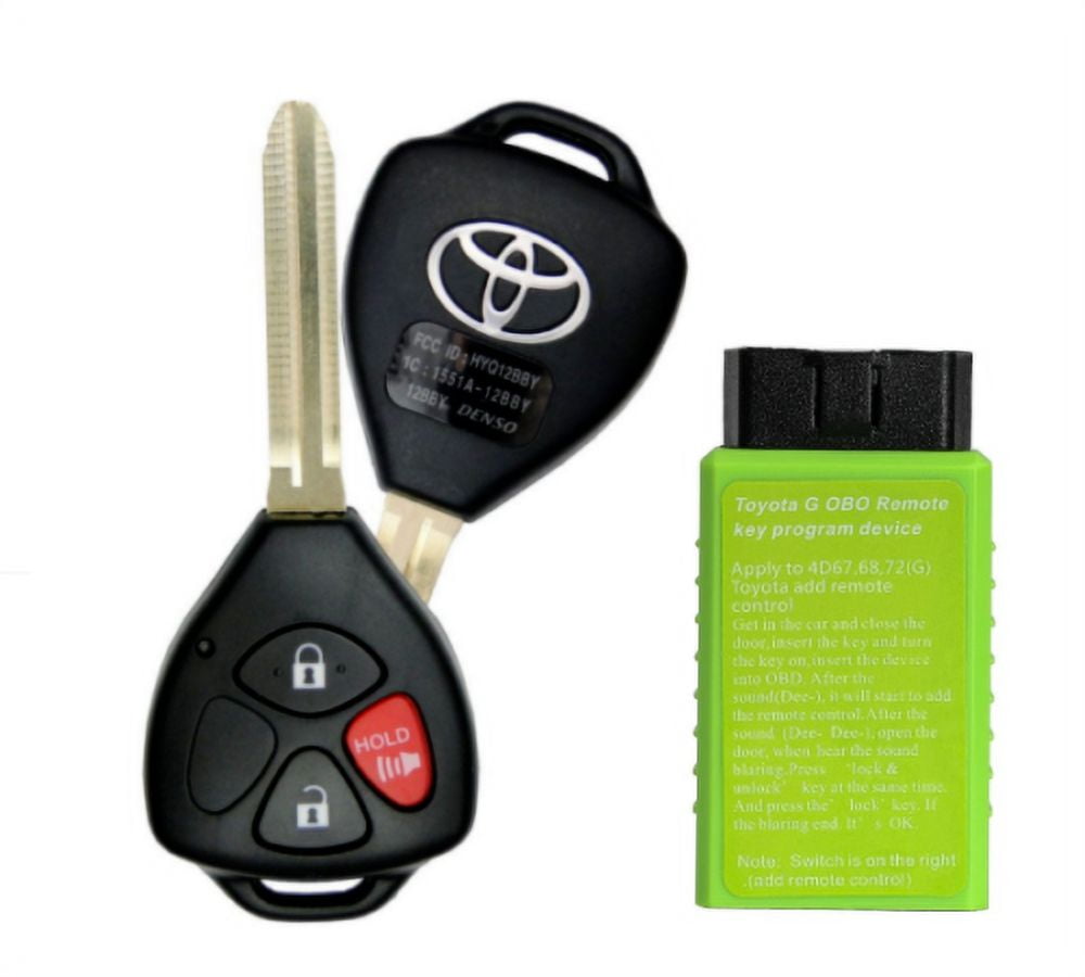 Programming Tool + New Toyota 4Runner Yaris Rav4 2010 - 2016 HYQ12BBY G ...