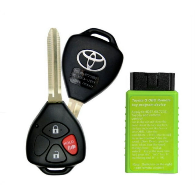 Programming Tool + New Toyota 4Runner Yaris Rav4 2010 - 2016 HYQ12BBY G ...