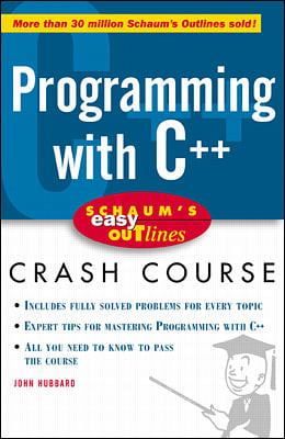 Pre-Owned Schaum's Easy Outline: Programming with C++ (Paperback ...
