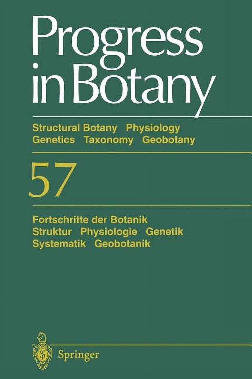 Progress in Botany: Progress in Botany / Fortschritte Der Botanik ...